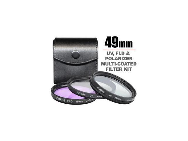 Click here for Zeikos ZE-FLK49 49mm Glass Filter Kit UV-CPL-FLD prices
