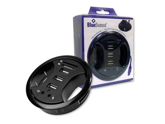 Click here for USB 2.0 In-desk Hub w/CdRdr-3 Port 3inch prices