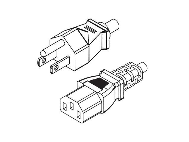 Click here for NA CSA Powercord 14AWG  10ft  BK prices
