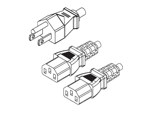 Click here for NA Oval AC Powercord - 6ft prices