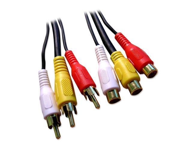 Click here for Composite Audio / Video Cable M/F - 10ft prices