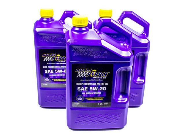 Click here for Royal Purple 5W20 Synthetic Motor Oil 5 qt 3 pc P/... prices