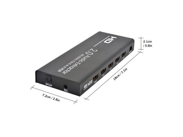 Click here for 4K HD 2.0 Switcher Switch Splitter 4 in 1 out 4KX2... prices