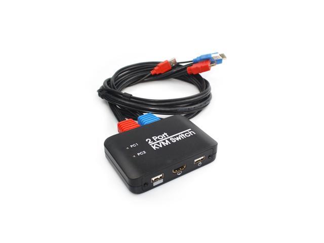 Click here for 2 Port USB HD KVM Switch Switcher with Cable for D... prices