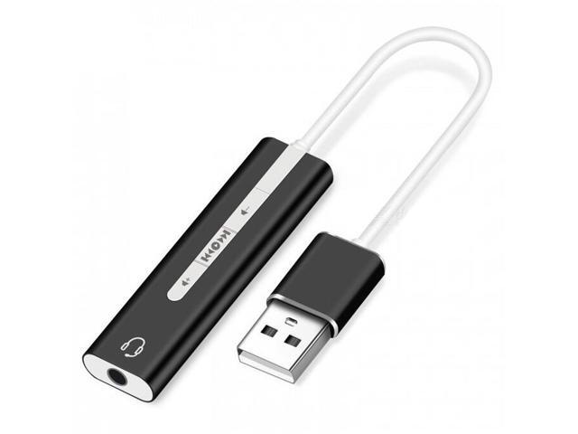 Click here for 2-in-1 USB External Sound Card 3.5mm USB Audio Int... prices