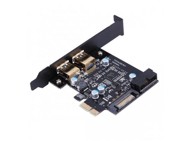 Click here for USB 3.0 PCI-E 2 Port PCI Express Expansion Card 19... prices