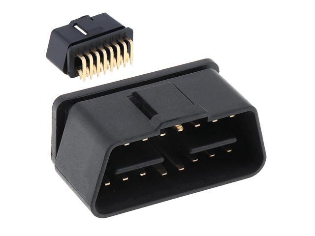Click here for OBD-II 90 Degrees 16 Pin Male Connector Wire Socke... prices