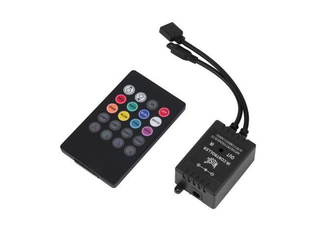 Click here for LED Music IR Controller 12V 2A 20 Keys IR Remote C... prices