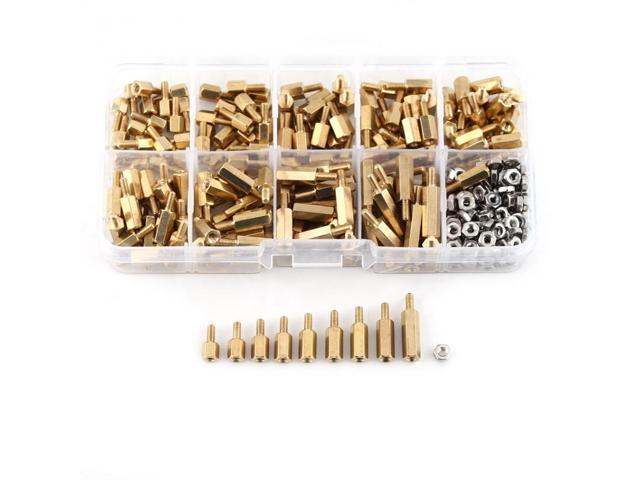 Click here for 360pcs M2.5 Brass Male-Female Standoff Stainless S... prices