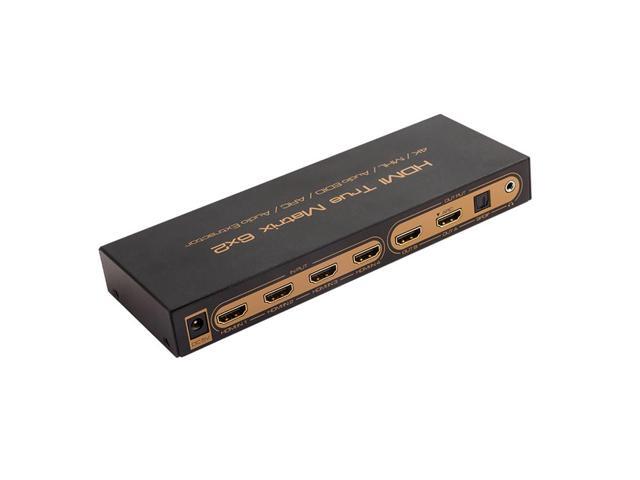 Click here for 6x2 HDMI Matrix PIP 1.4V 4K*2K 3D Audio EDID/ARC/A... prices