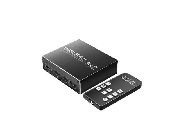 Click here for HDMI Matrix 3 In 2 out HDMI Switch 2.0 4k 60Hz HDR... prices