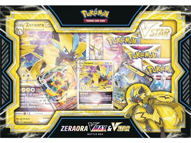 Click here for Pokemon TCG: Zeraora VMAX VSTAR Battle Box prices