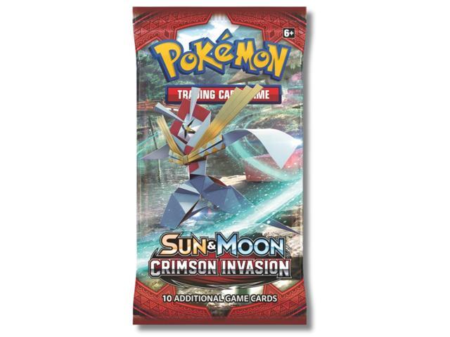 Click here for Pokemon Sun & Moon Crimson Invasion Booster Pack K... prices