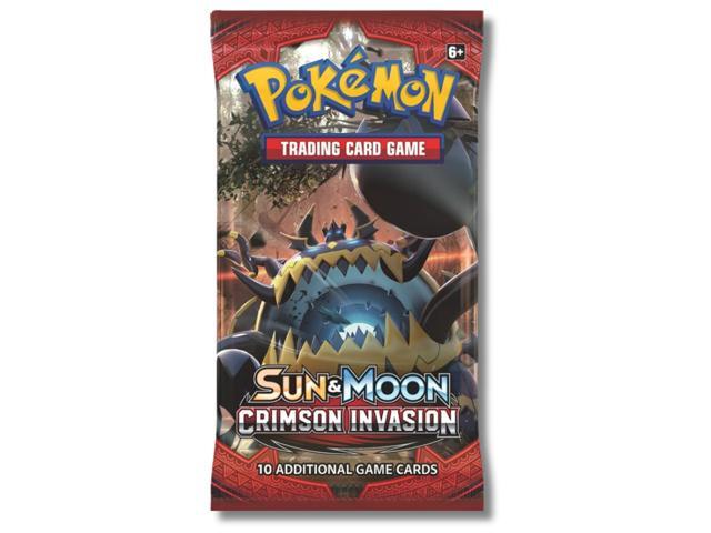 Click here for Pokemon Sun & Moon Crimson Invasion Booster Pack G... prices
