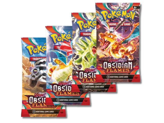 Click here for Pokemon Scarlet & Violet Obsidian Flames 4 Booster... prices
