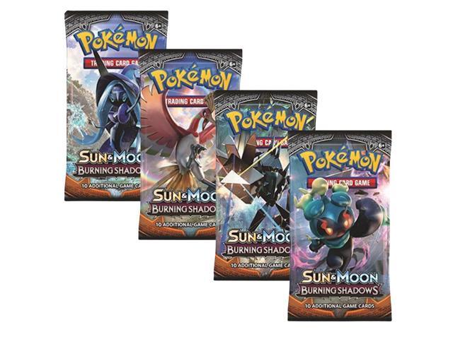 Click here for Pokemon Sun & Moon Burning Shadows 4 Booster Packs... prices