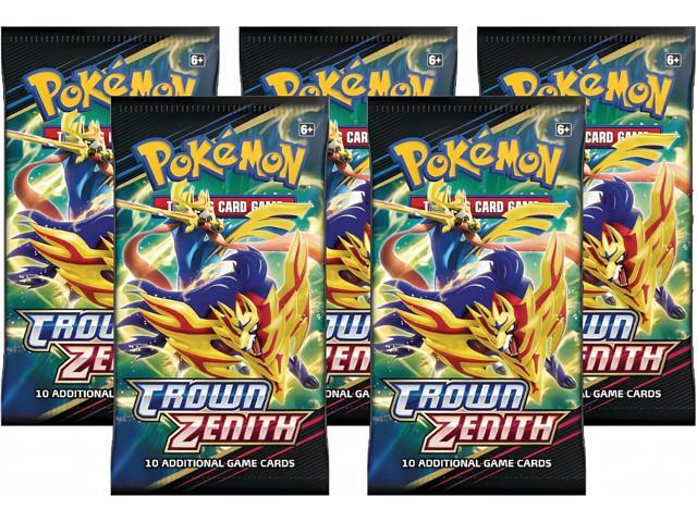 Click here for Pokemon Sword & Shield Crown Zenith 5 Booster Pack... prices