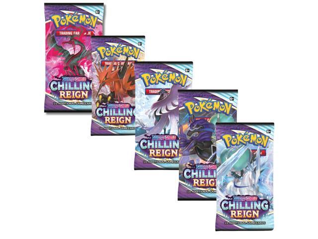 Click here for Pokemon Sword & Shield Chilling Reign 5 Booster Pa... prices