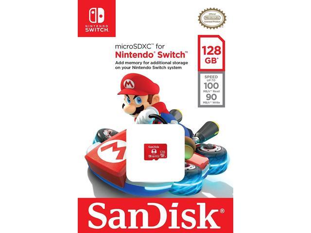 Click here for SanDisk 128GB microSDXC UHS-I card for Nintendo Sw... prices