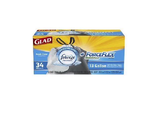 Click here for Glad ForceFlex OdorShield Tall Kitchen Drawstring... prices