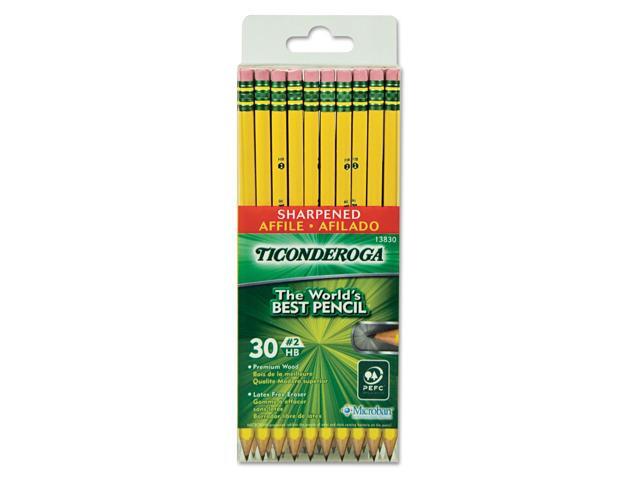 Click here for Ticonderoga Pre-Sharpened Pencil  HB #2  Yellow Ba... prices