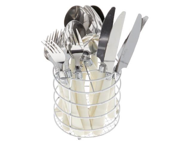 Click here for Gibson 53382.16 Sensations II Plastic Handle Flatw... prices