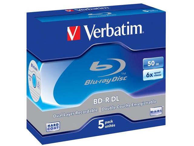 Click here for VERBATIM 5 x BD-R DL - 50 GB 6x - jewel case prices
