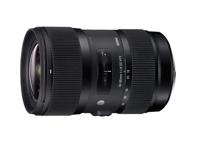 Sigma 18-35mm f/1.8 Dc Hsm Art Lens for Canon Dslr Cameras - Black