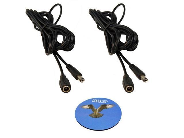 Click here for HQRP 2-Pics 10 Feet 2.1mm x 5.5mm Male to Female D... prices