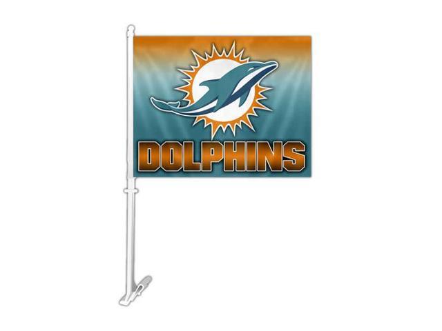 Click here for Fremont Die Inc Miami Dolphins Car Flag With Wall... prices