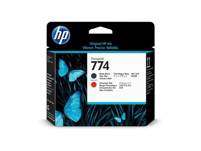 Click here for HP 774 Matte Black/Chromatic Red DesignJet Printhe... prices
