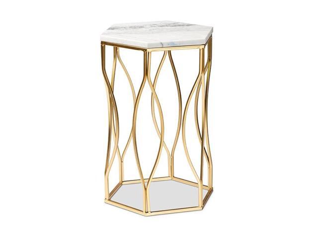 Baxton Studio Cianna Classic and Traditional Black Wood End Table