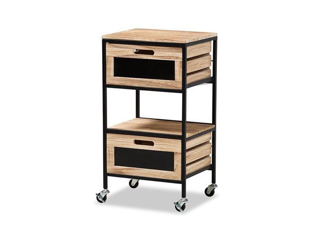 Click here for Baxton Studio Olinda Modern Industrial Oak Brown F... prices