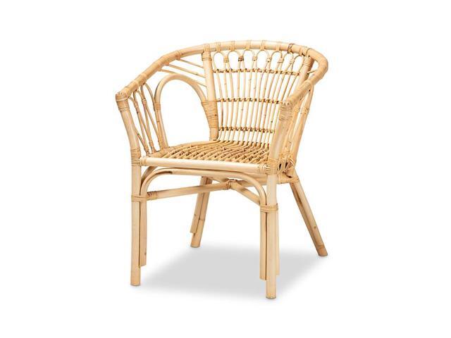 Click here for bali & pari Kaka Rattan Dining Chair - Modern Bohe... prices