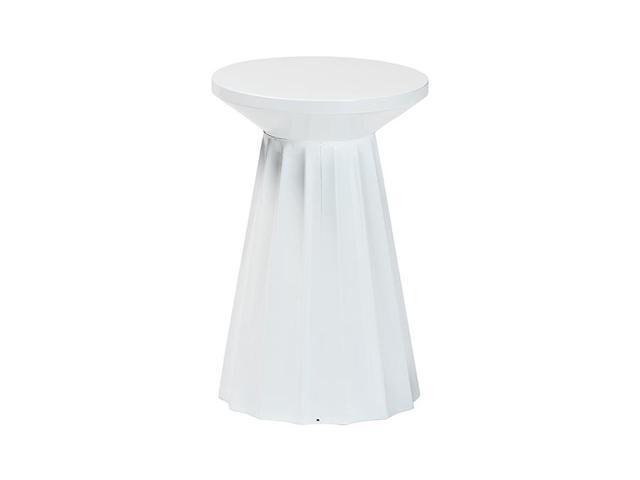 Click here for Baxton Studio Ulmer Metal Scalloped Side Table Mod... prices