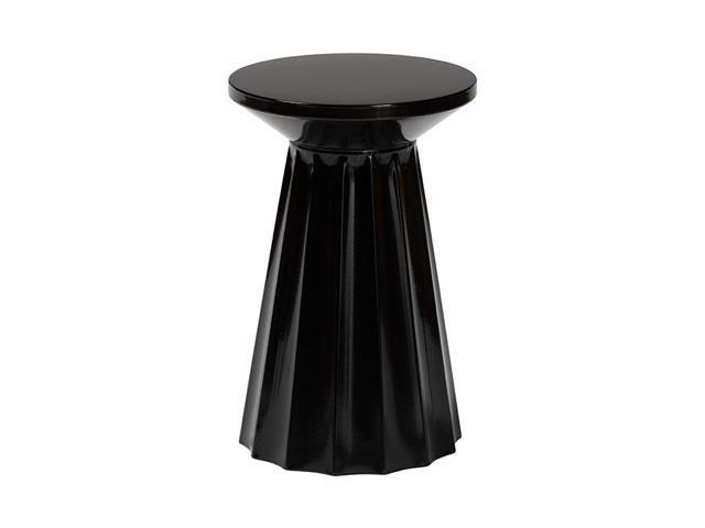 Click here for Baxton Studio Ulmer Metal Scalloped Side Table Mod... prices