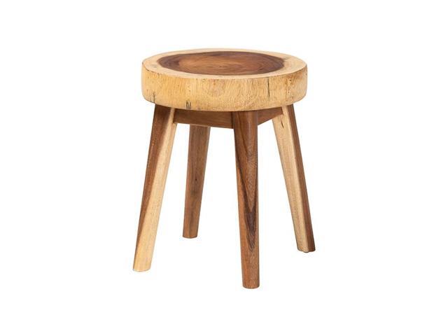 Click here for bali & pari Jia Suar Wood End Table - Handcrafted... prices