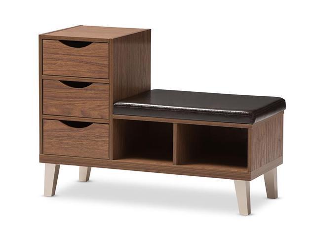 Click here for Baxton Studio Arielle Modern and Contemporary Waln... prices