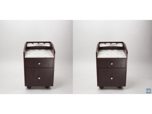 Click here for MAYAKOBA Set of 2 AVON Rolling Pedicure Trolley fo... prices