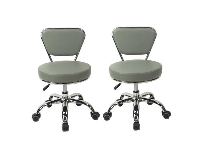 Click here for Set of 2 Dayton Pedicure Stool (Grey) Pneumatic  A... prices