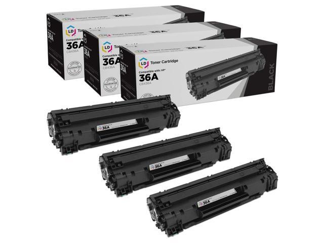 Click here for LD Products Compatible HP 36A CB436A Black Toner C... prices