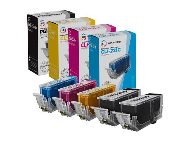 Click here for LD For Canon PGI220 CLI221 5pk Ink 2945B001 2947B0... prices
