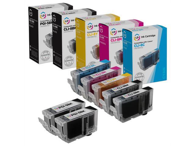 Click here for LD Canon Compatible CLI8 & PGI5 Set of 7 Standard... prices