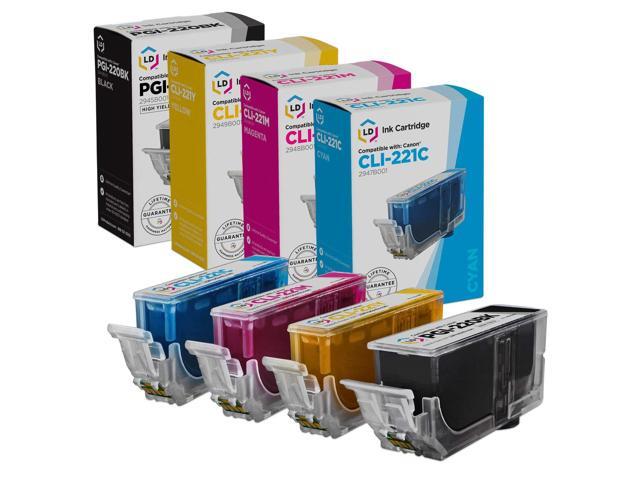 Click here for LD For Canon PGI220 CLI221 4pk Ink 2945B001 2947B0... prices