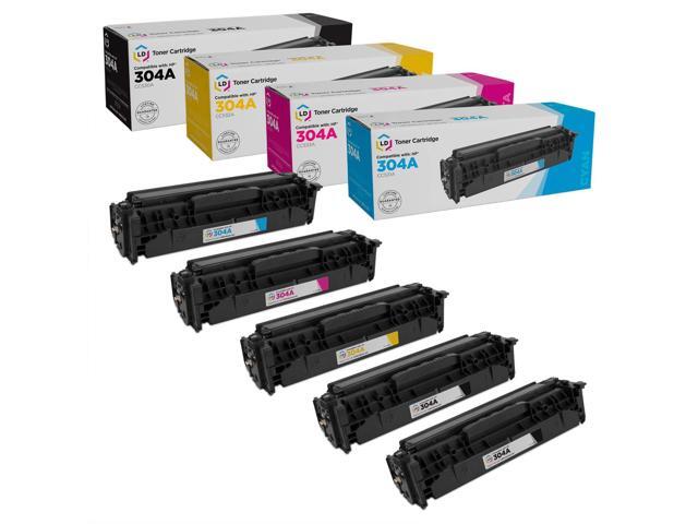 Click here for LD Toner Cartridge Replacements for HP 304A (2 Bla... prices