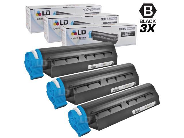 Click here for LD Set of 3 Okidata Compatible 44574701 Black Lase... prices