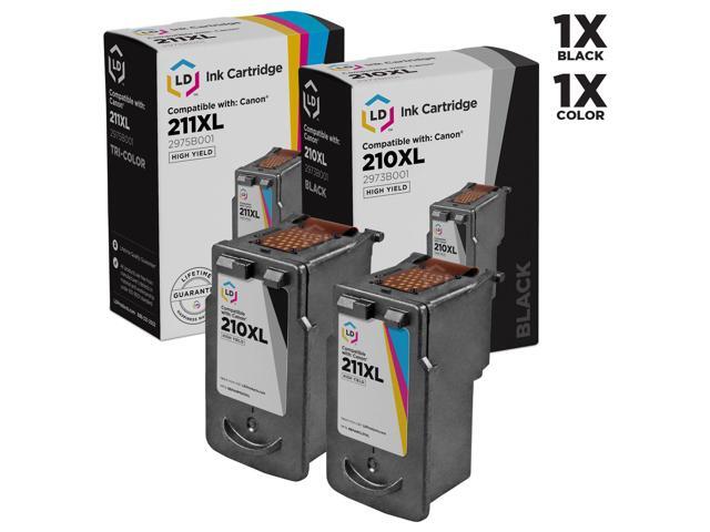Click here for LD Canon Remanufactured PG210XL / PG210 & CL211XL... prices