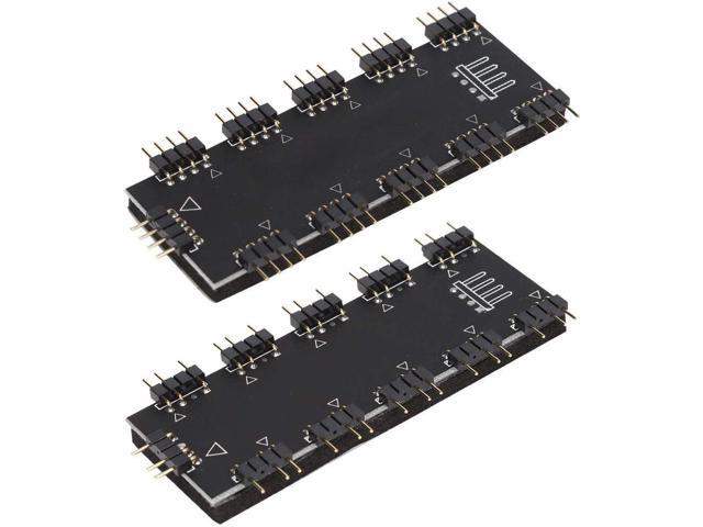 Click here for ASHATA Computer Fan RGB Hub Computer 10-Channel RG... prices