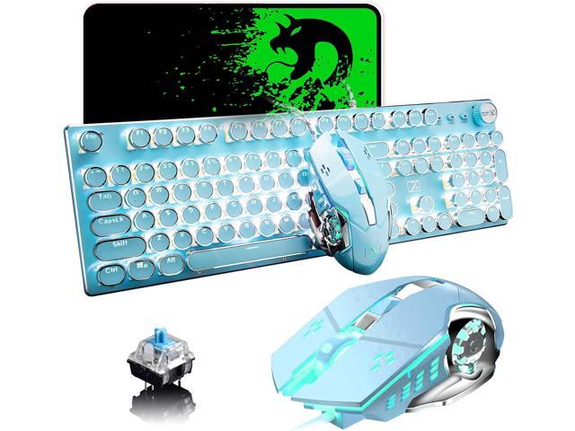 Click here for Gaming Keyboard and Mouse Retro Steampunk Vintage... prices