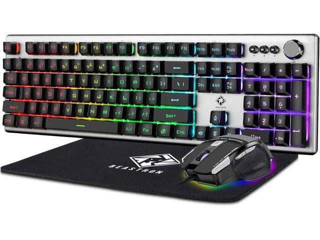 Click here for Beastron RGB Backlit Gaming Keyboard with Mouse Co... prices